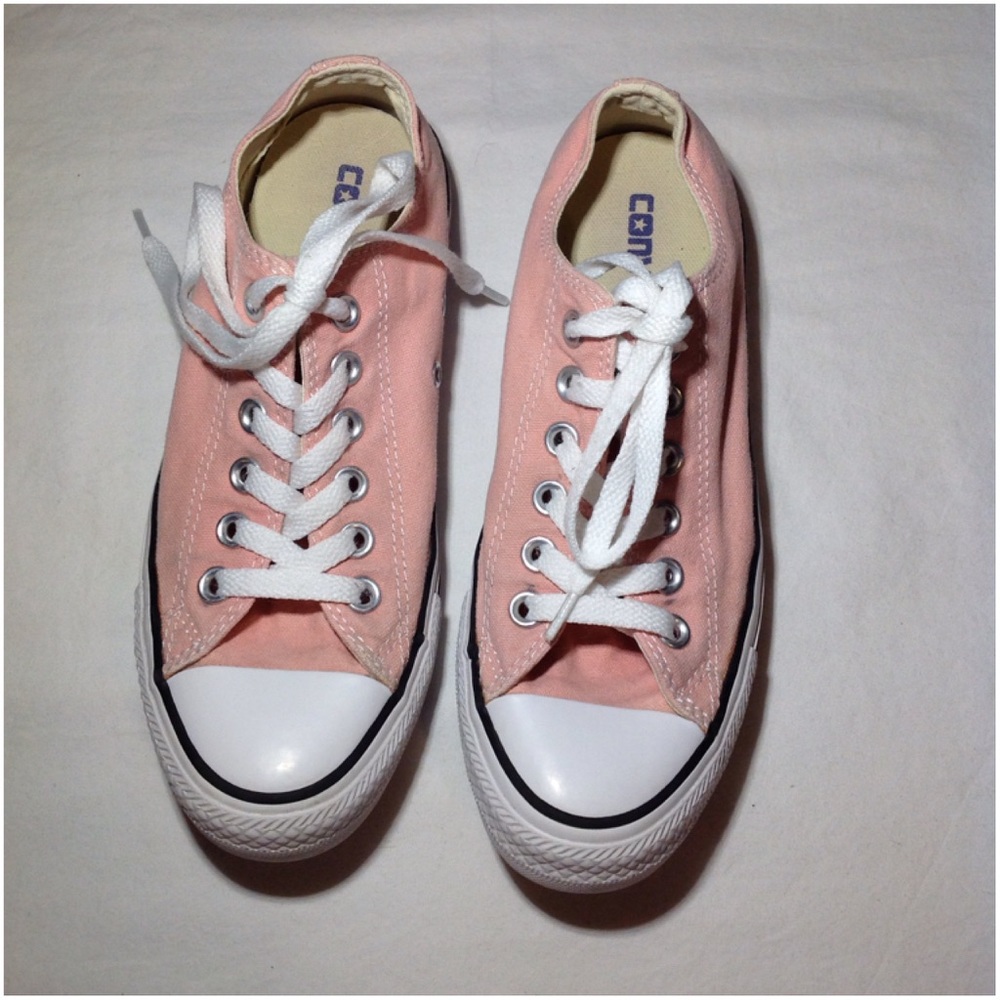 Women's Light Pink All Star Converse - Gem